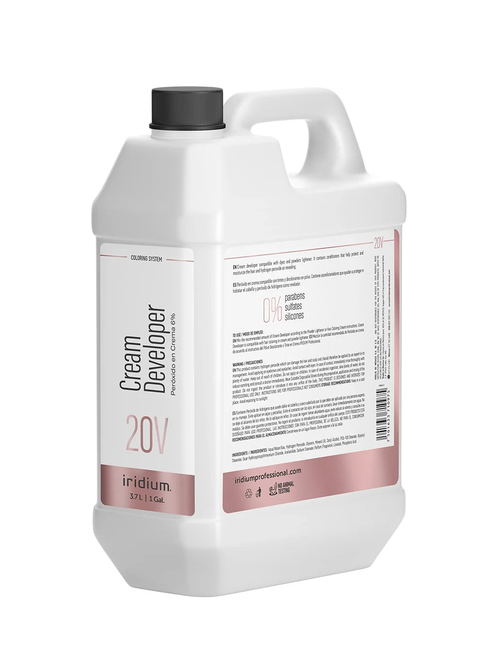 Cream Developer 20V 1Gal. | Peroxide Cream 20V 4L – Iridium USA